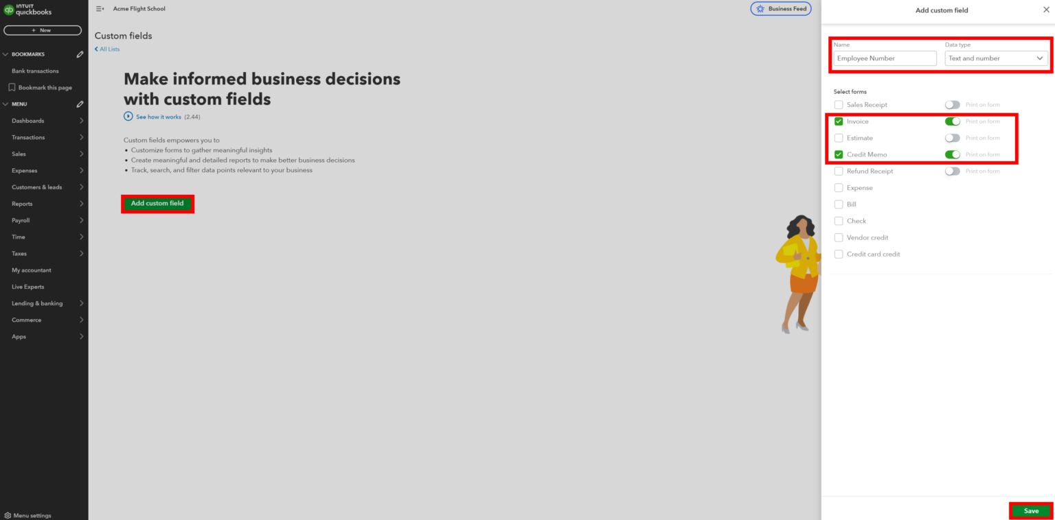 Setting up QuickBooks Online - NeedleNine Documentation